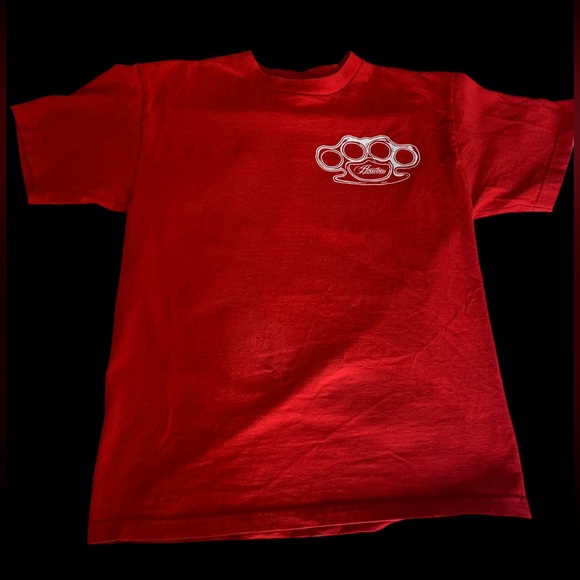 Heathen | Shirts | Heathen Snitches Get Stitches Red Short Sleeve Tee ...